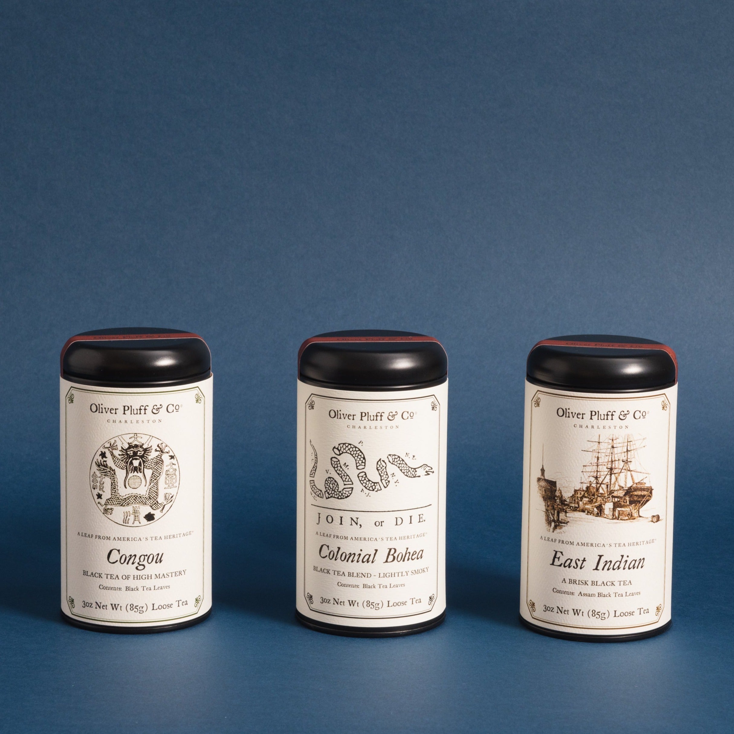 Colonial Black Tea Trio – Oliver Pluff & Co