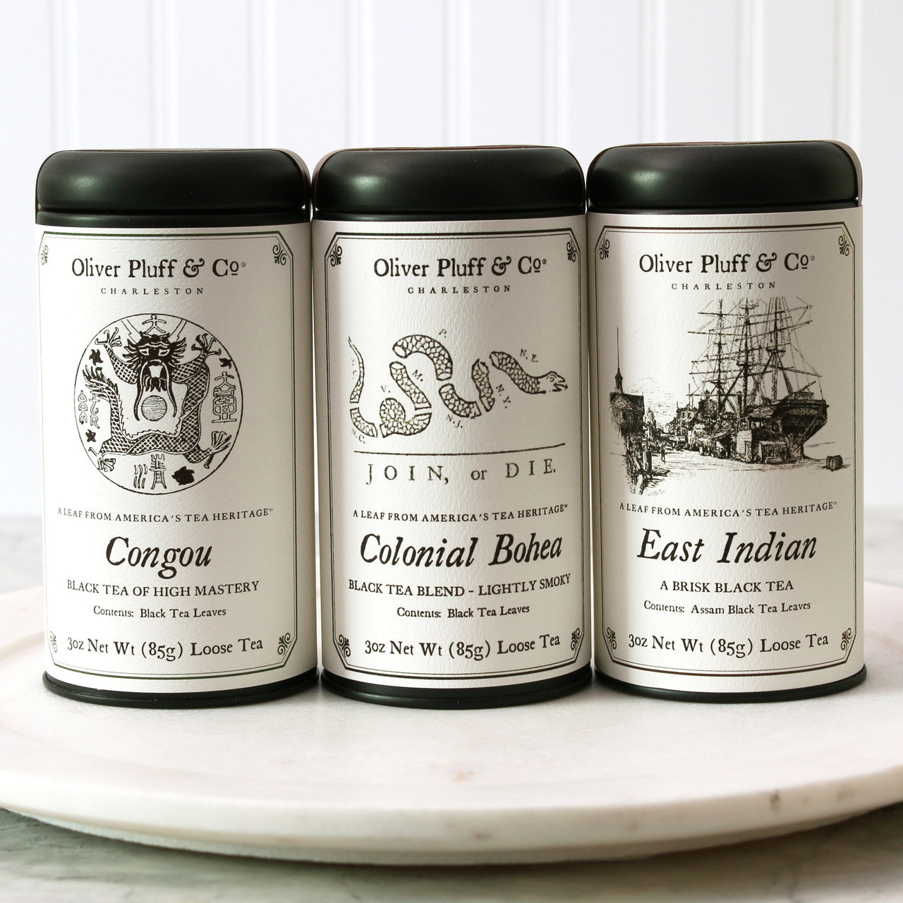 Colonial Black Tea Trio – Oliver Pluff & Co